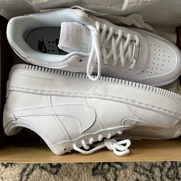 Nike | Shoes | Nike Air Force S Brand New Chunky Platform Sneakers ...